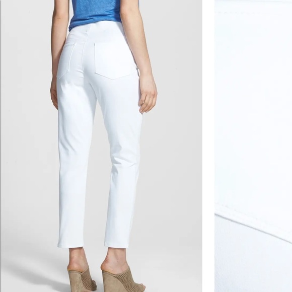 NYDJ | Jeans | Htf Millie Ankle Crop White Jeans | Poshmark